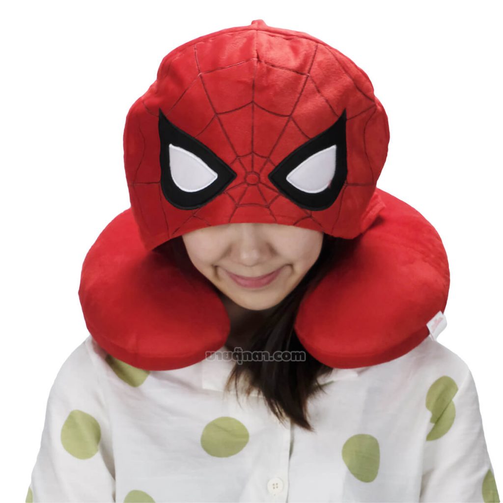 หมอนรองคอ สไปเดอร์แมน / Spider Man - ขายตุ๊กตา.com